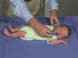 Neural Exam - Newborn positions - prone - Embryology